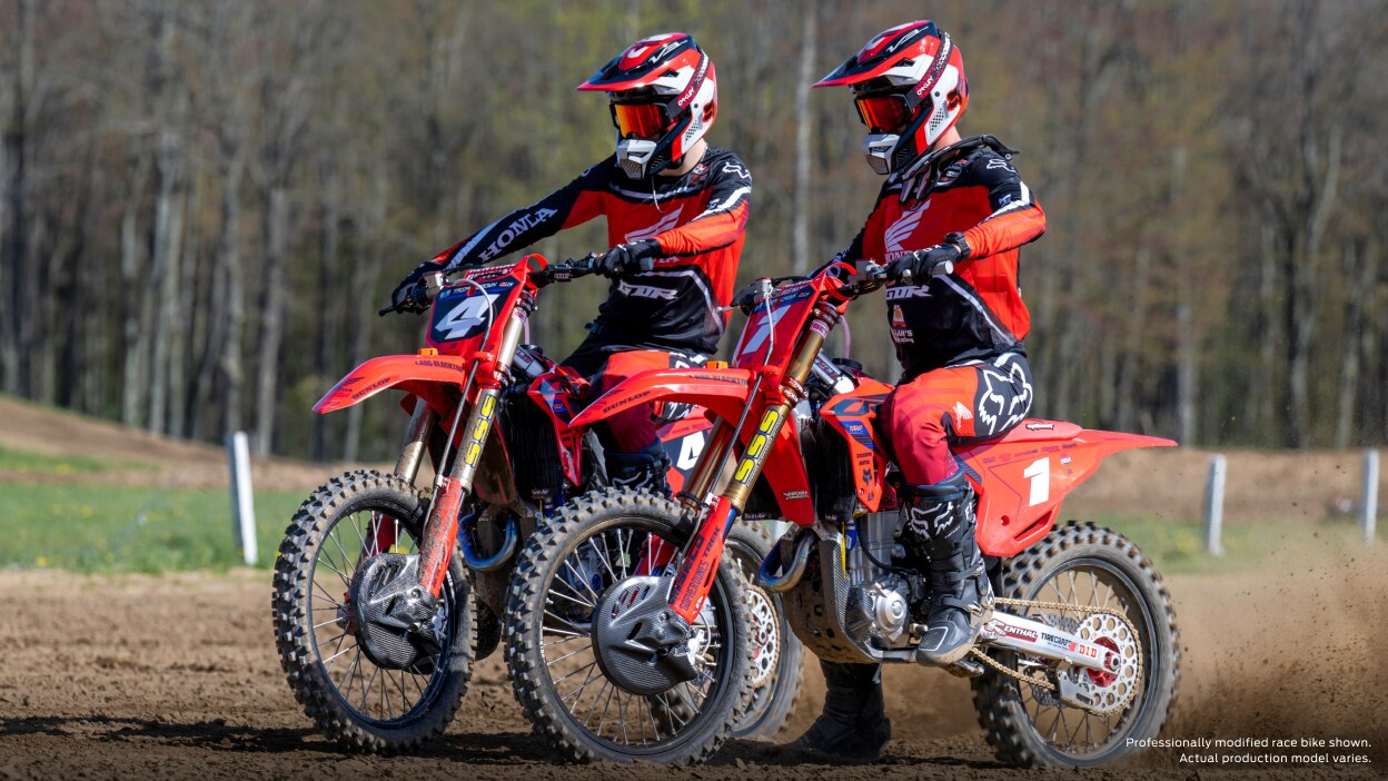 Honda Competition & Motocross Motorcycles | Honda Powersports Canada